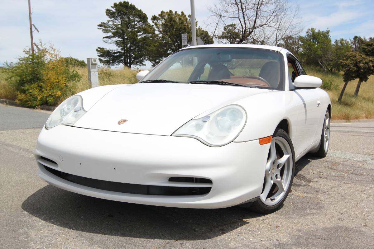 White 996 Alert! 77K-Mile 2003 Porsche 996 6sp - First Flat-Six