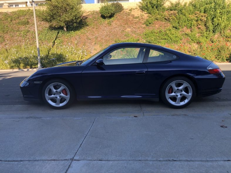 Lapis over BLACK! 36K-Mile Porsche 996 Carrera 4S 6sp -FirstFlatSix