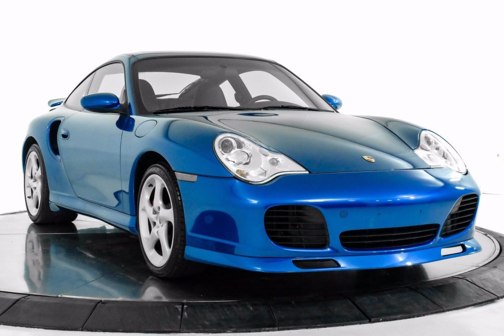 Cobalt Blue Turbo! 13K-Mile Porsche 996TT 6sp