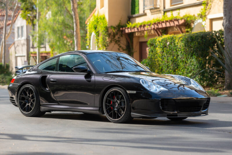 Basalt Black! 135K-Mile 2003 Porsche 996 Turbo | FirstFlatSix